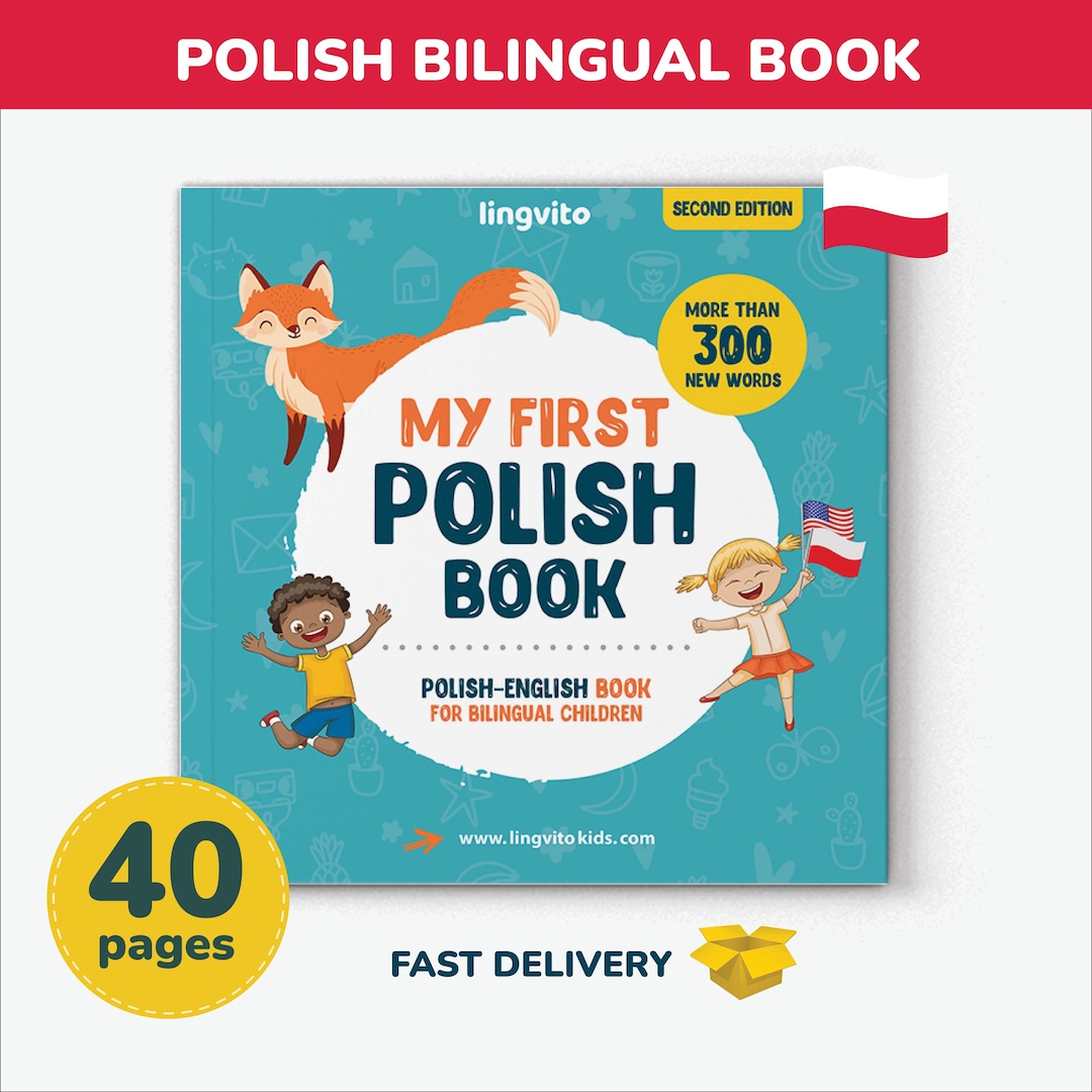 My First Polish Book Polish Books for Kids Polish Alphabet Polish Kids ...