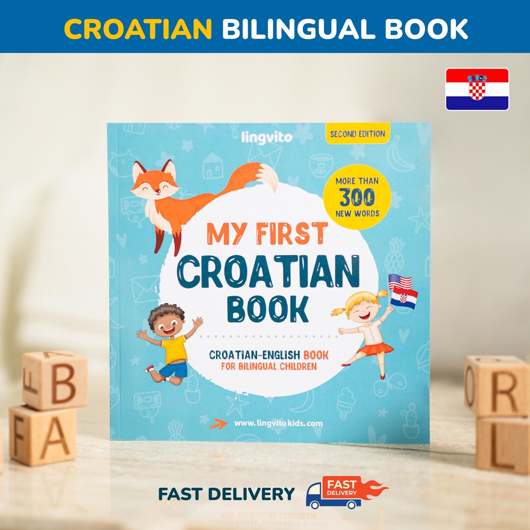 My First Croatian Book for Kids Croatian Alphabet Croatian Language ...
