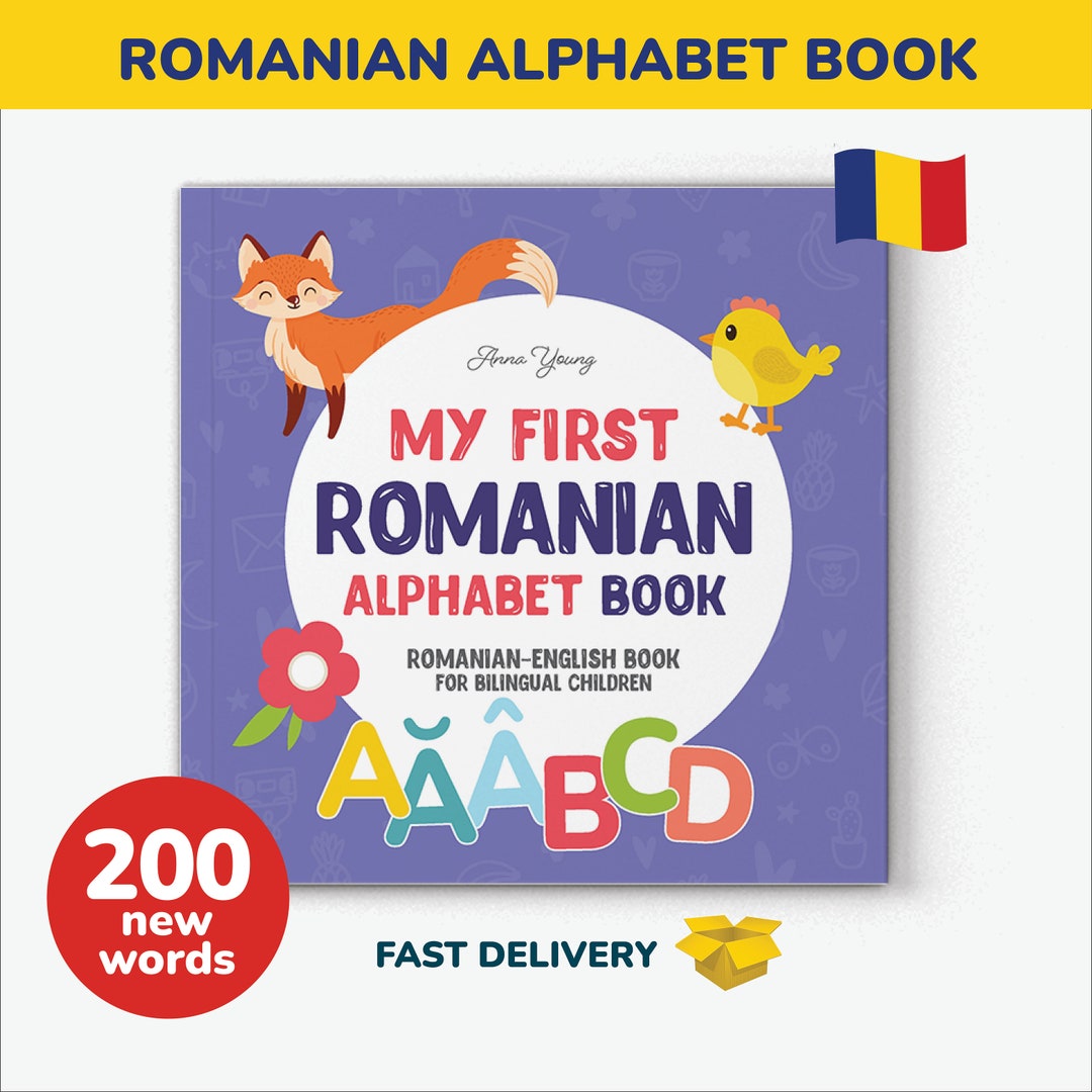 My First Romanian Alphabet Book, Romanian Books for Kids, Romanian Kids ...