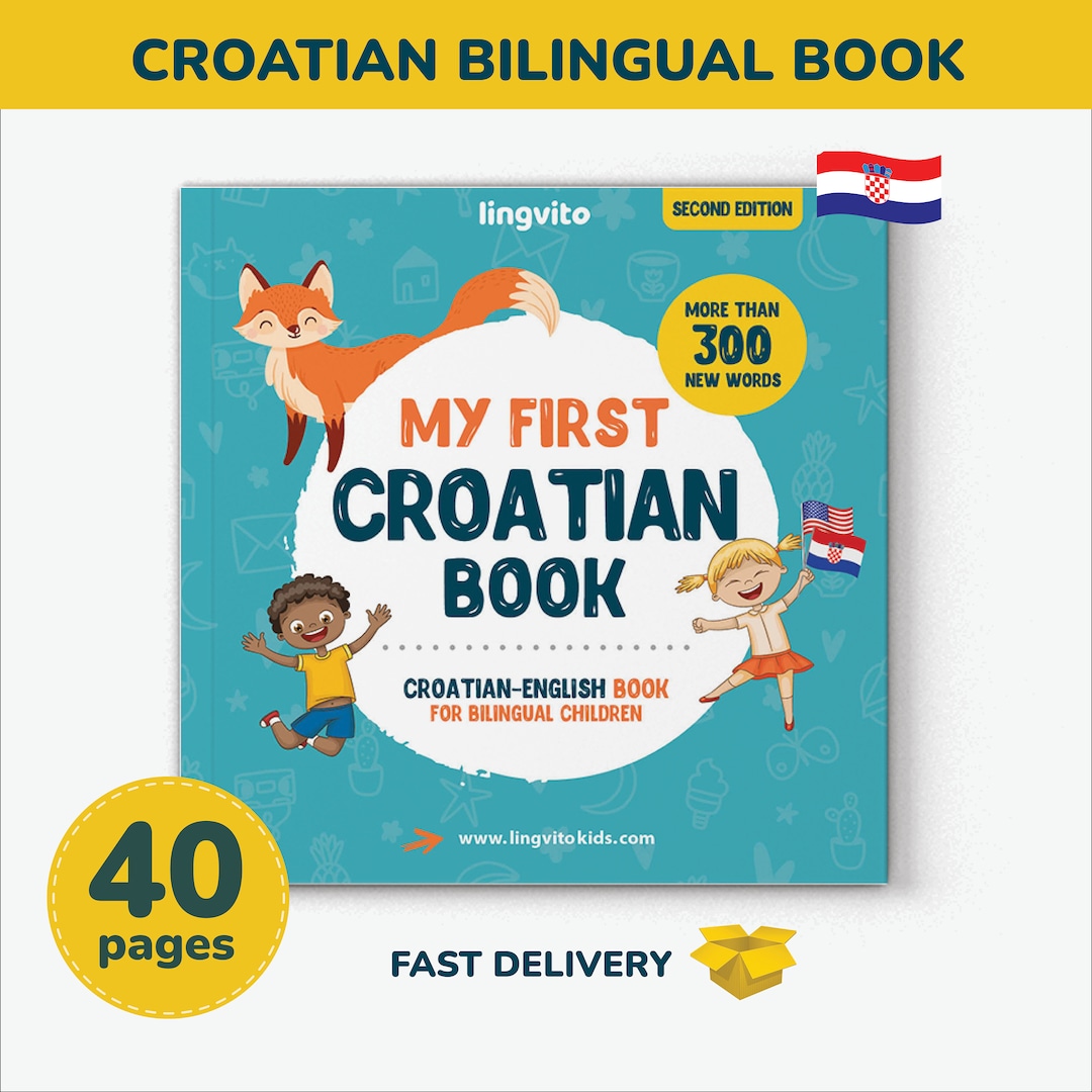 My First Croatian Book for Kids Croatian Alphabet Croatian Language ...