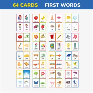 Spanish Flashcards First Words Learn Spanish Language Spanish ...