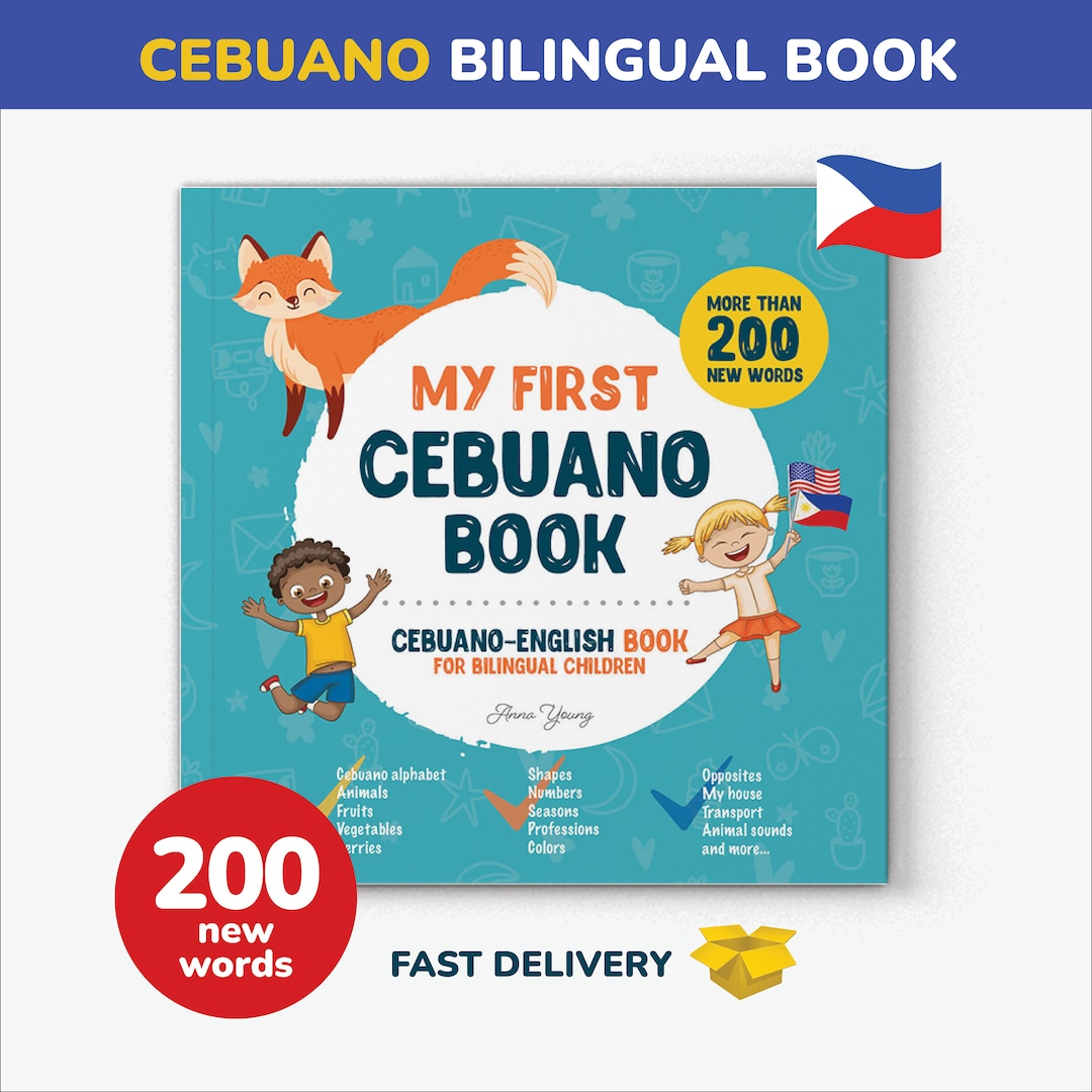 My First Cebuano Book Cebuano Books for Kids Cebuano Alphabet Cebuano ...