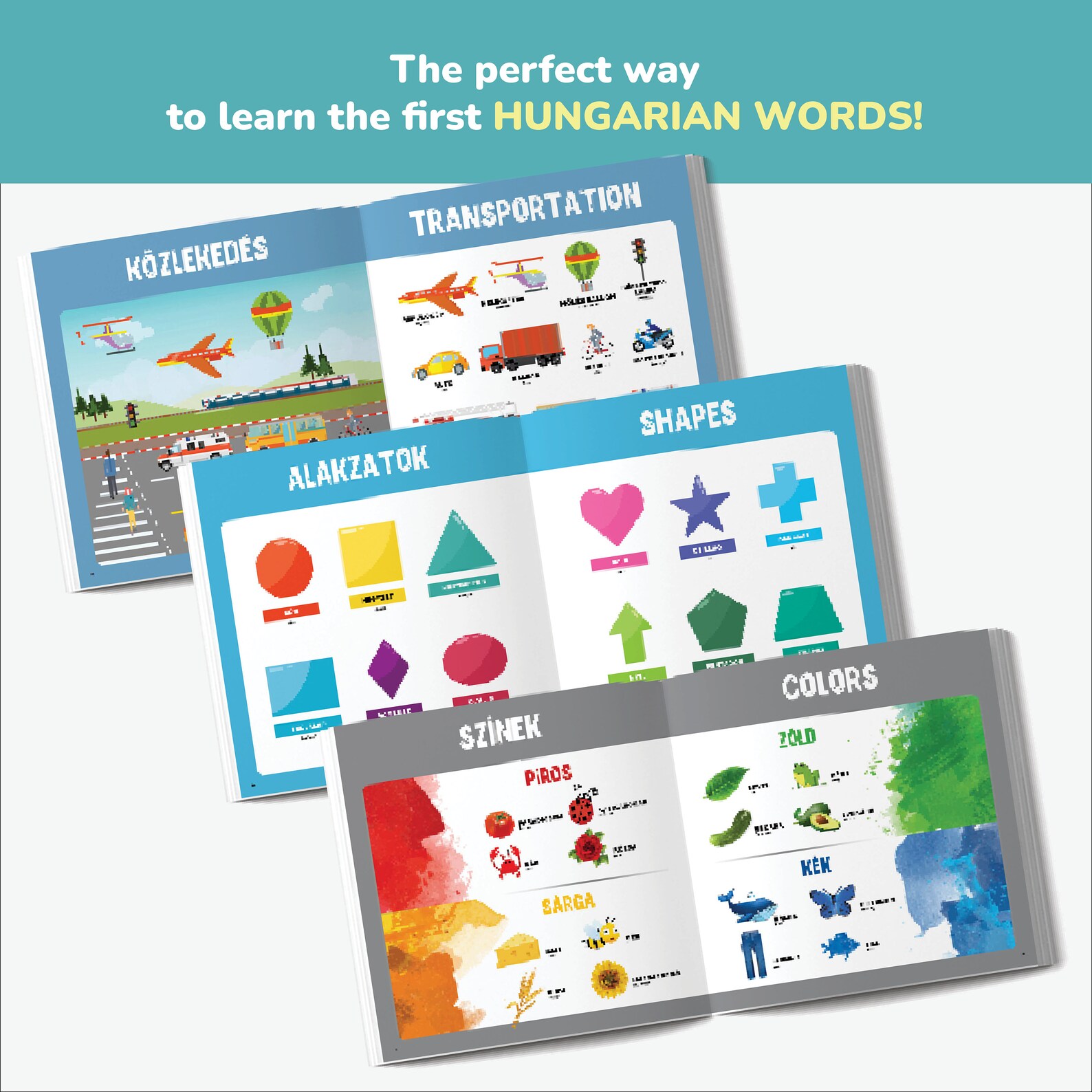 My First Hungarian Book Hungarian Books for Kids Hungarian Alphabet ...