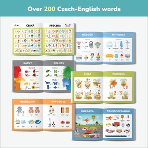My First Czech Book Czech Books for Kids Czech Alphabet Czech Language ...