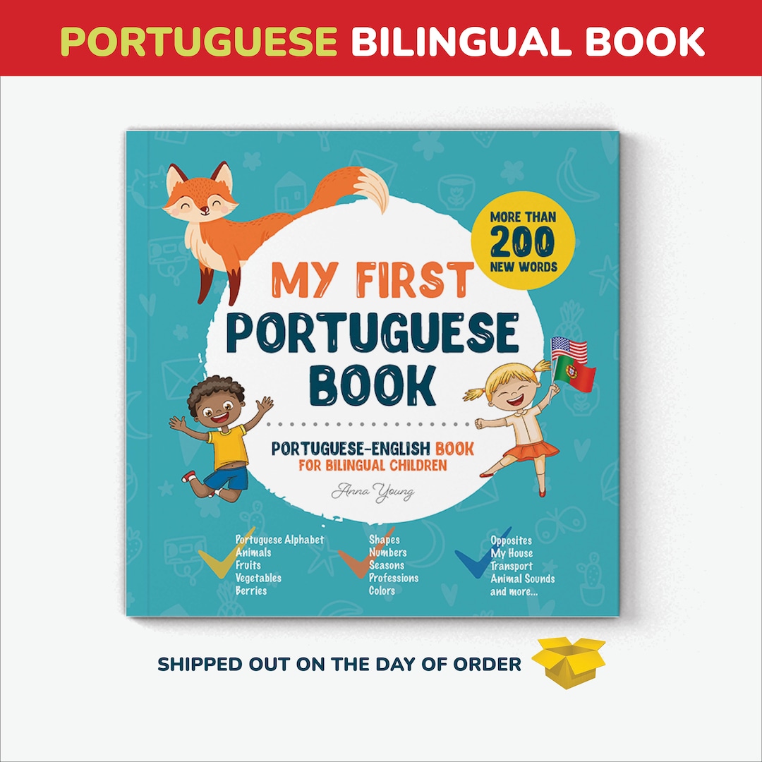 My First Portuguese Book for Kids Portuguese Alphabet Portuguese ...