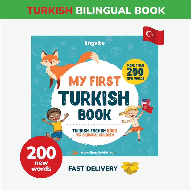 Turkish English Bilingual - Etsy