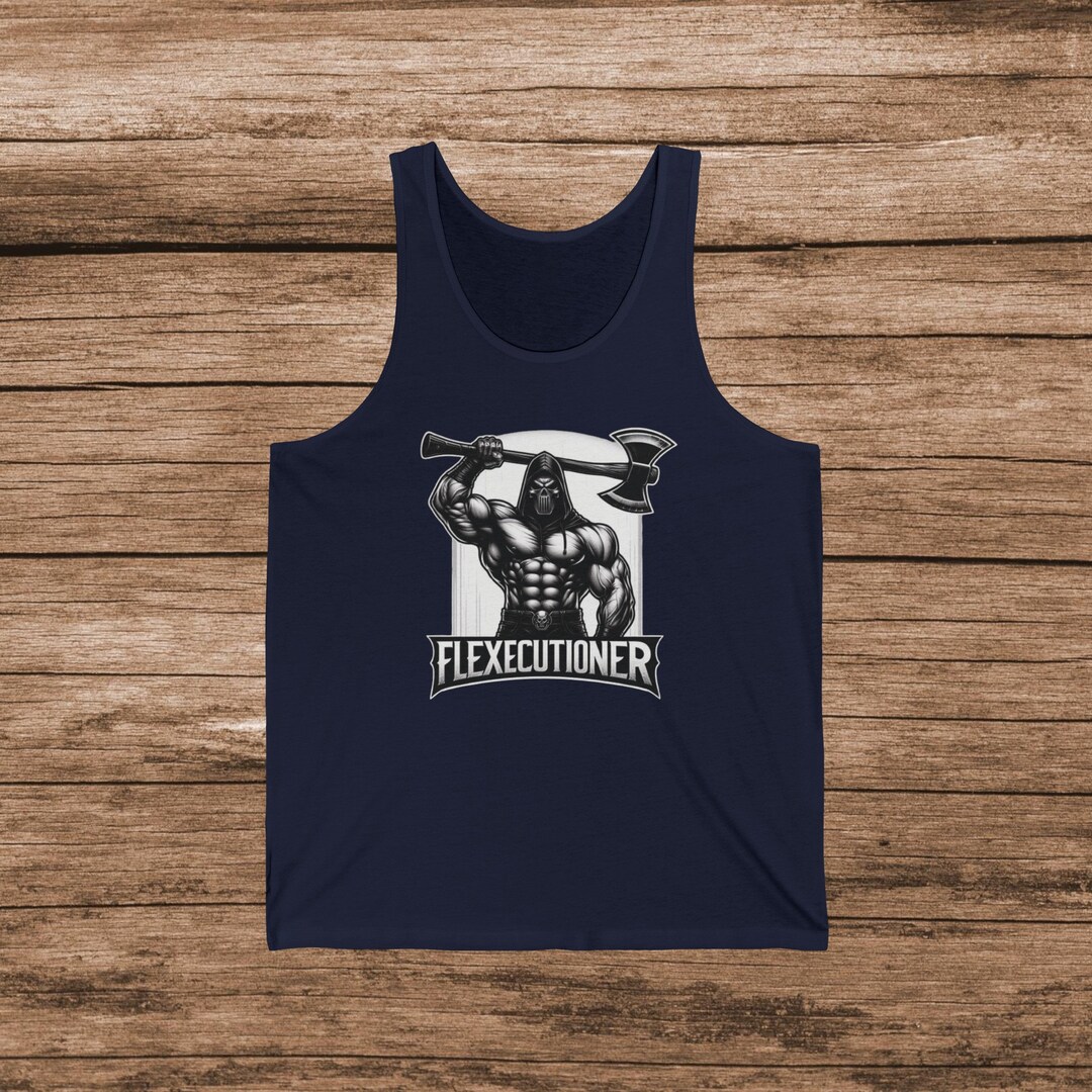 Flexecutioner Muscle Shirt Buff Executioner Flexing, Bold and Powerful ...