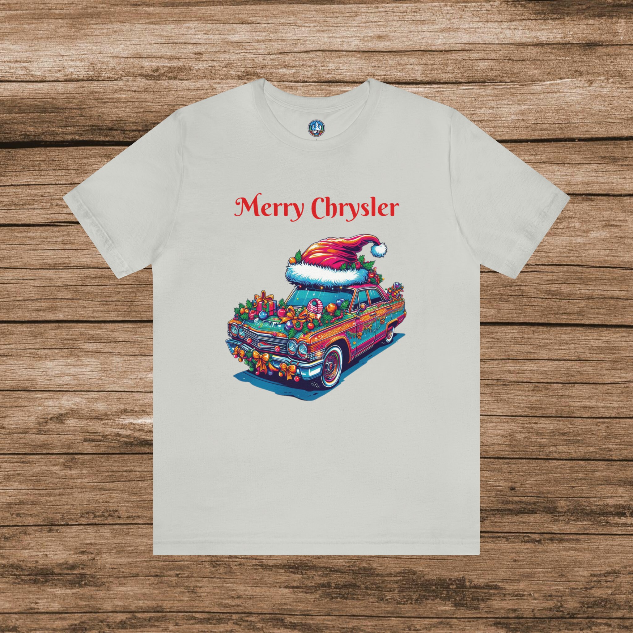 Merry Chrysler Christmas Tee Rev up the Holidays With Festive Fun ...