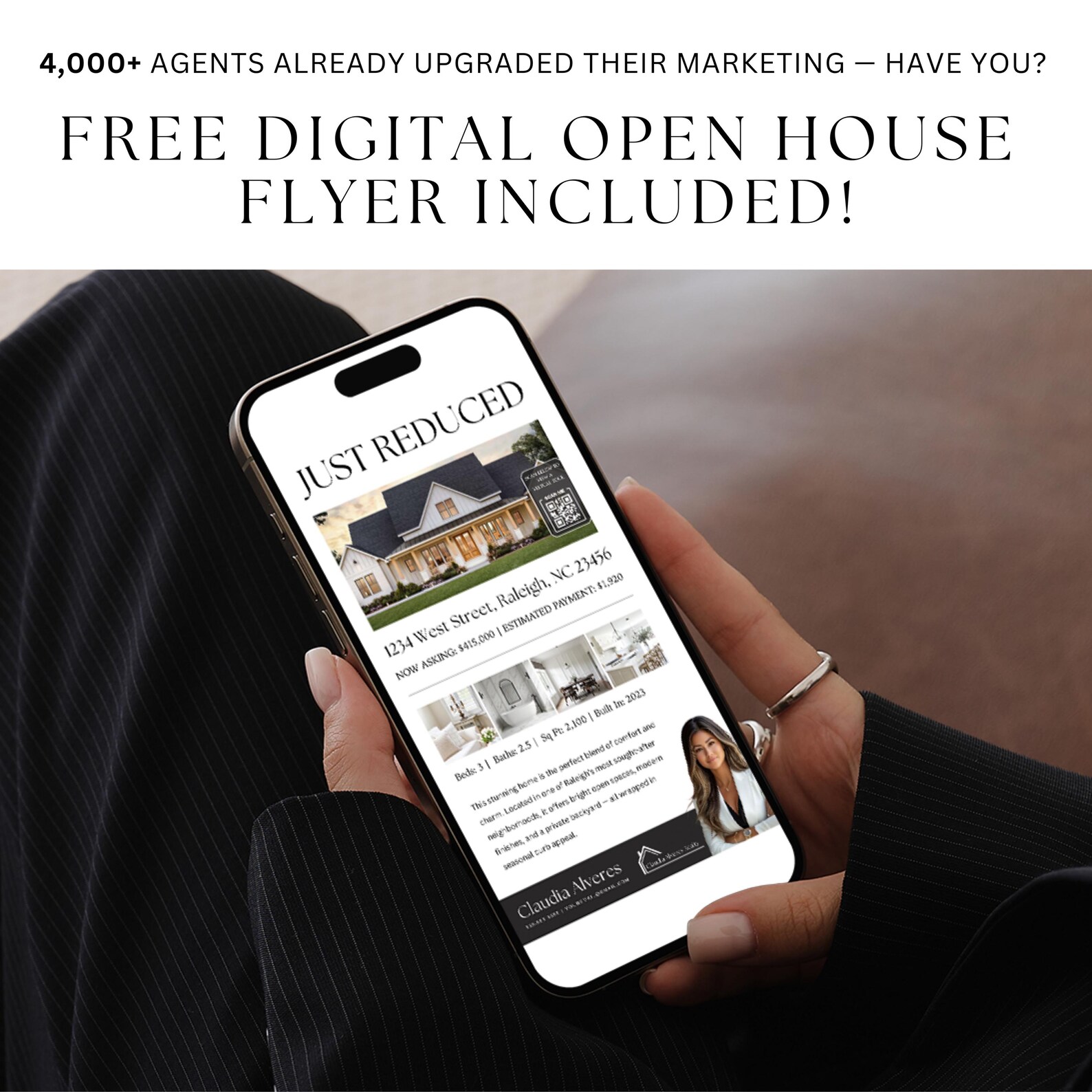 Real Estate Price Drop Flyer Template Just Reduced Editable Canva ...