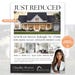Real Estate Price Drop Flyer Template Just Reduced Editable Canva ...