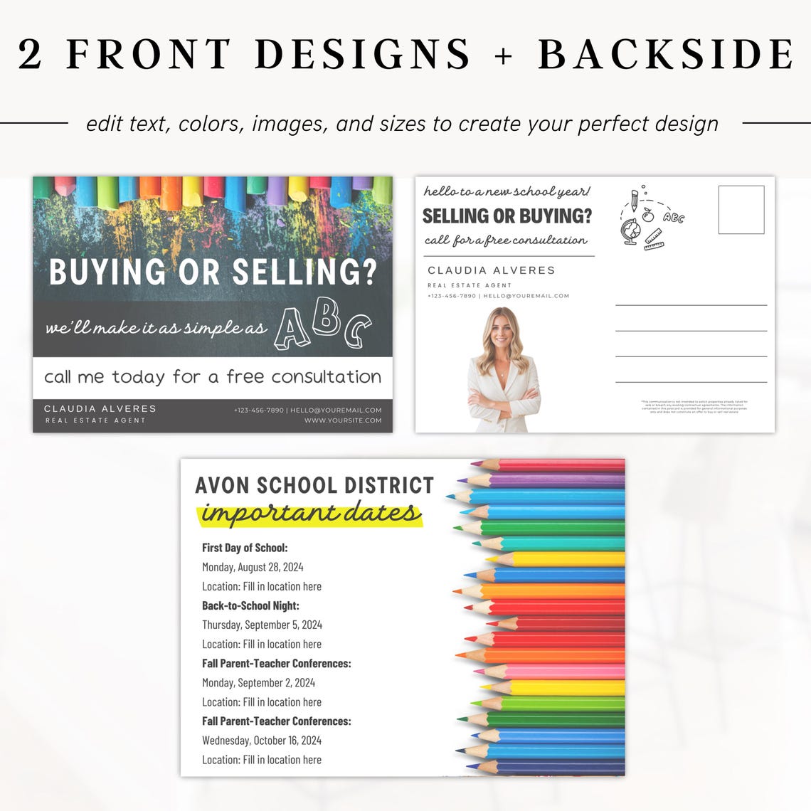 Back to School Real Estate Marketing, Back to School Real Estate Pop By ...