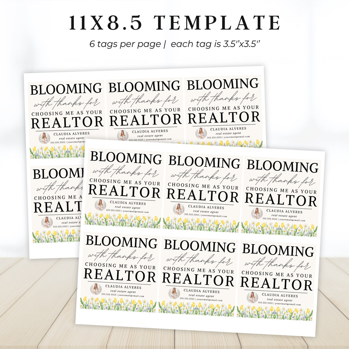 Real Estate Pop Bys for Spring, Real Estate Tags Spring, Real Estate ...