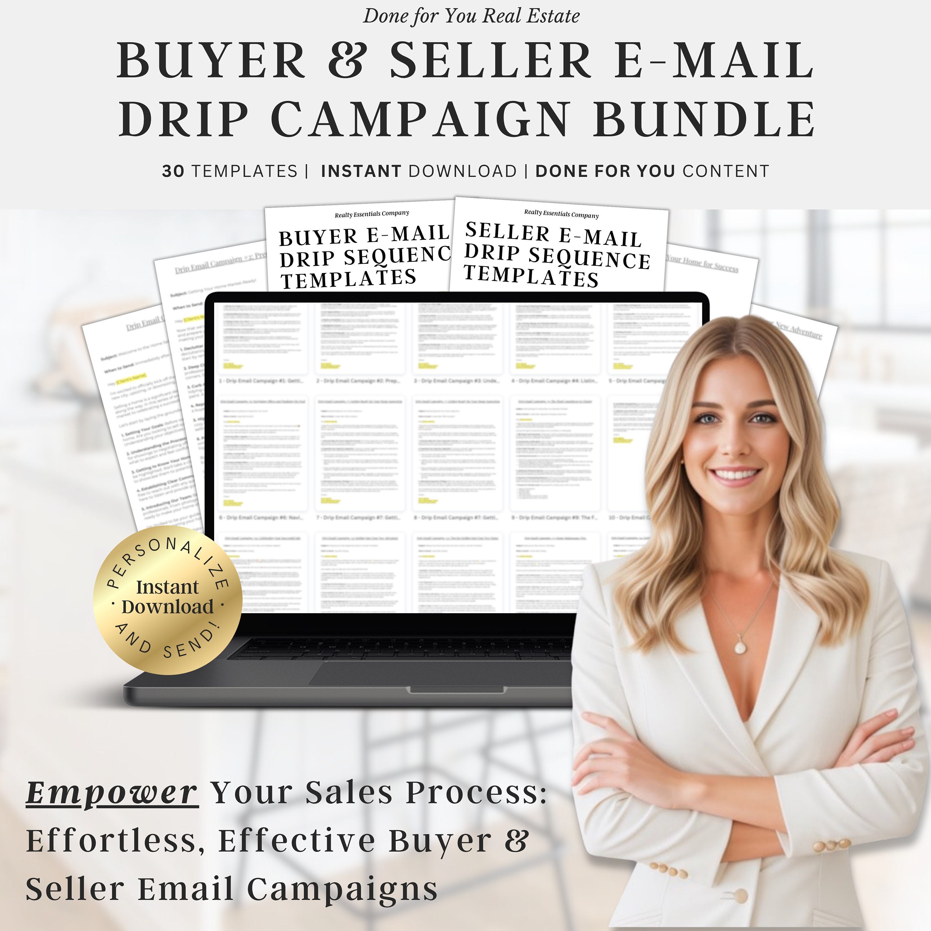 Email Marketing Templates for Real Estate Agent, Email Templates for ...