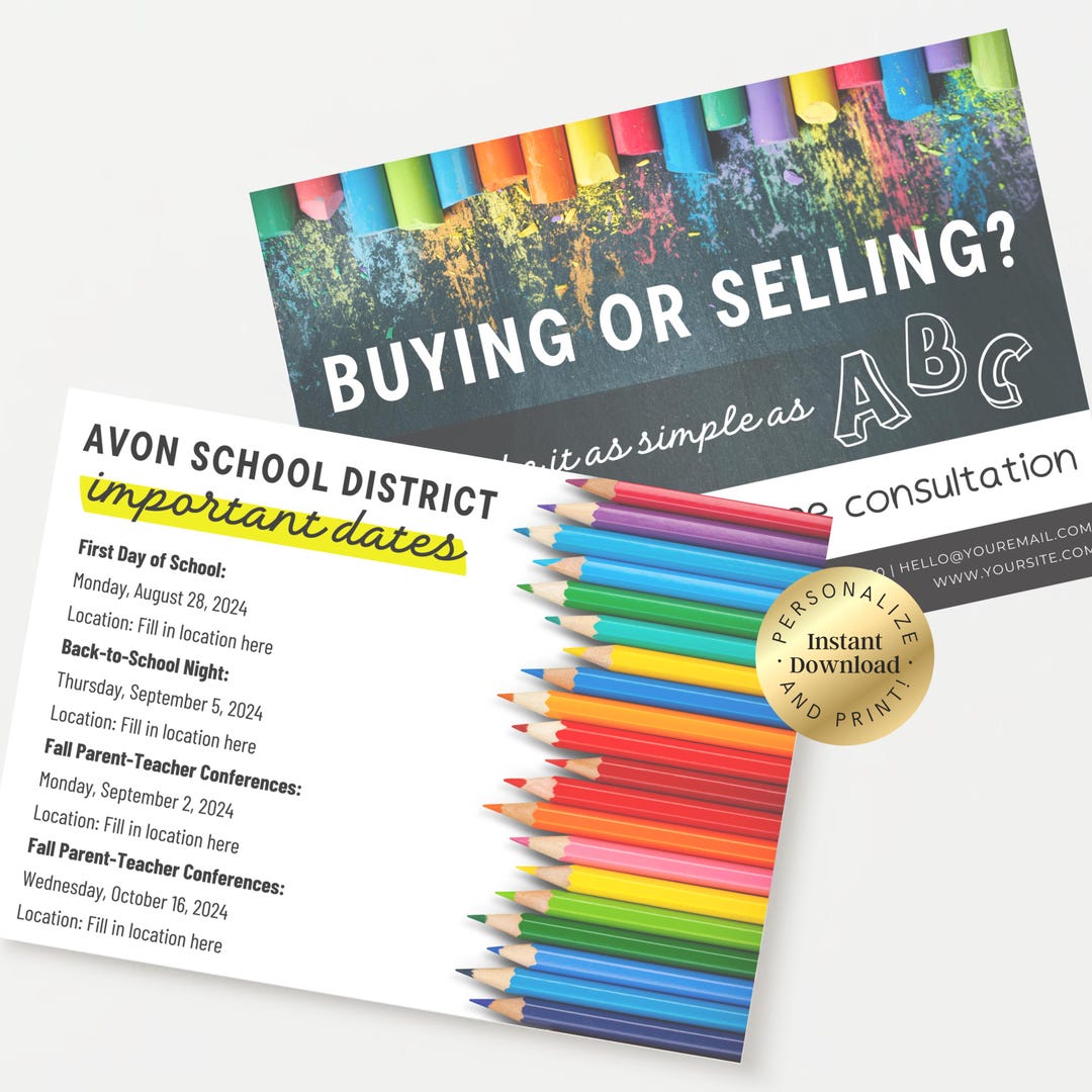 Back to School Real Estate Marketing, Back to School Real Estate Pop By ...