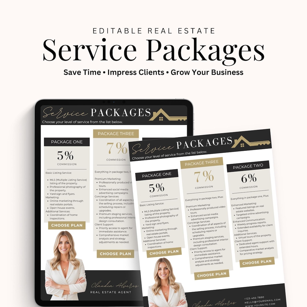 Real Estate Commission Template, Real Estate Commission Sheet, Real ...