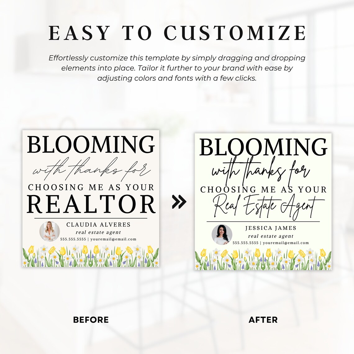 Real Estate Pop Bys for Spring, Real Estate Tags Spring, Real Estate ...