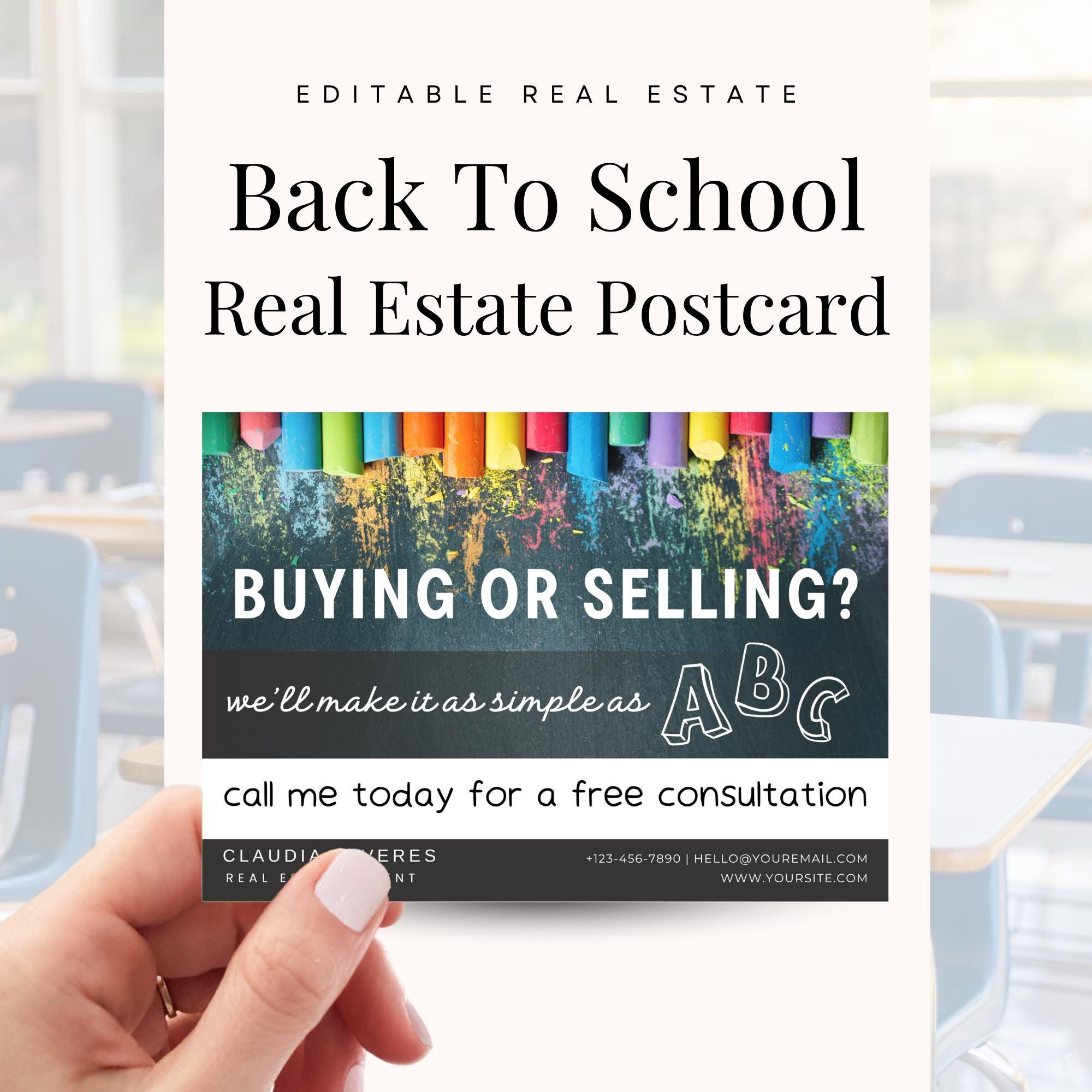 Back to School Real Estate Marketing, Back to School Real Estate Pop By ...