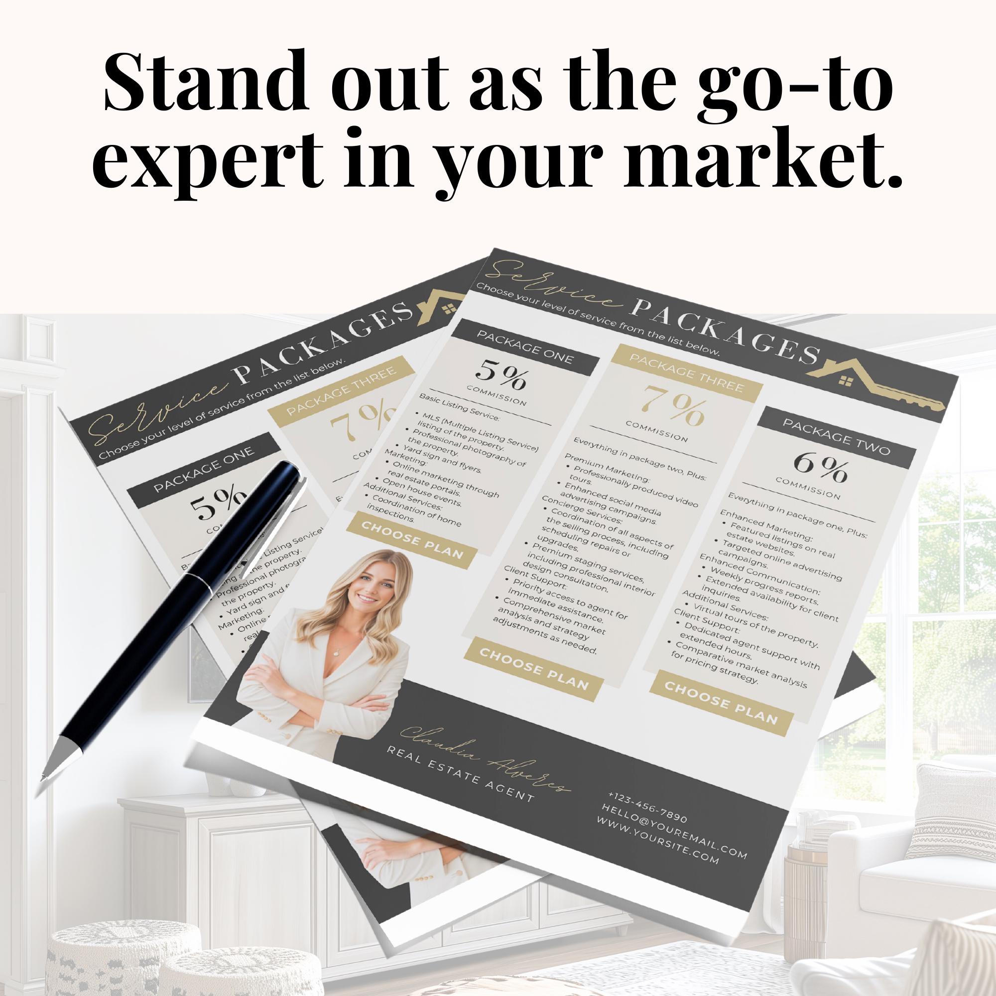 Real Estate Commission Template, Real Estate Commission Sheet, Real ...