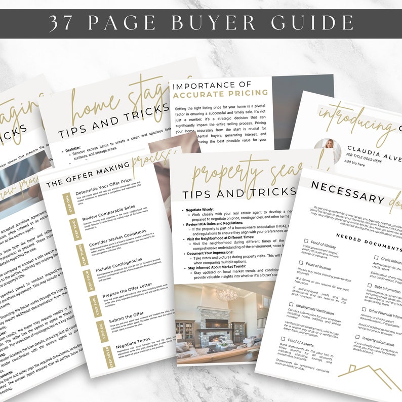 Real Estate Marketing Luxury Buyer and Seller Guides, Luxury Real ...