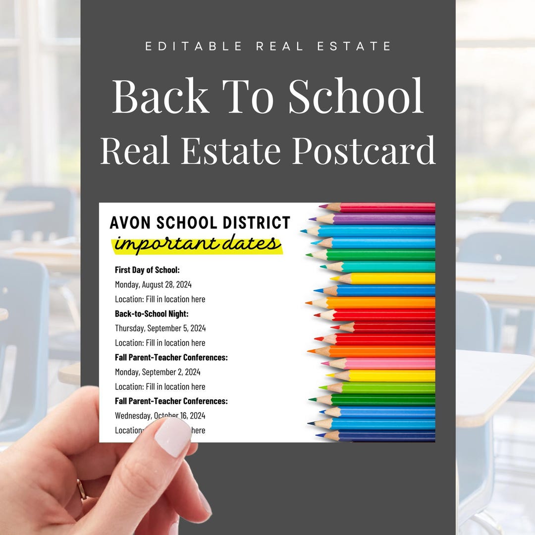 Back to School Real Estate Marketing, Back to School Real Estate Pop By ...