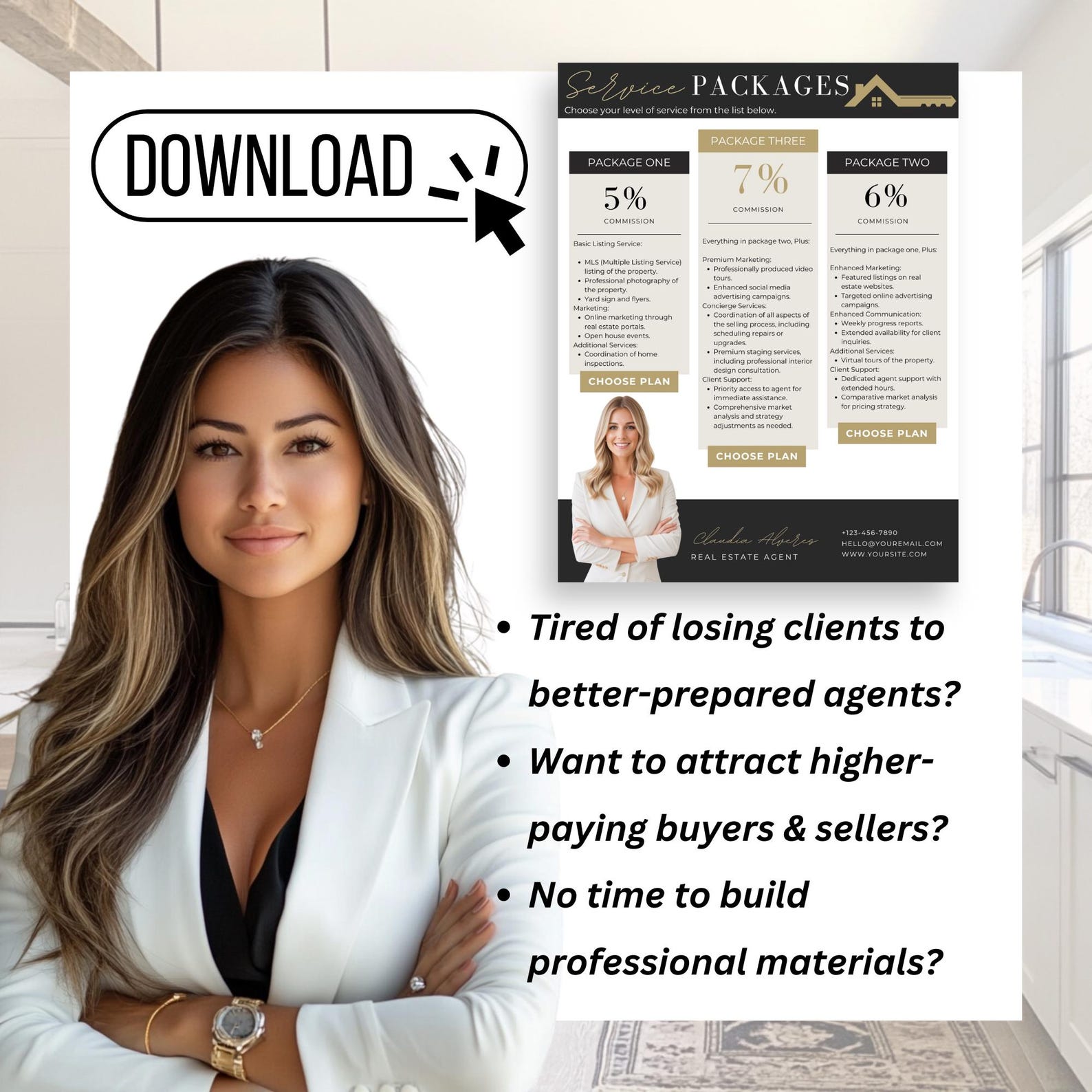 Real Estate Commission Template, Real Estate Commission Sheet, Real ...