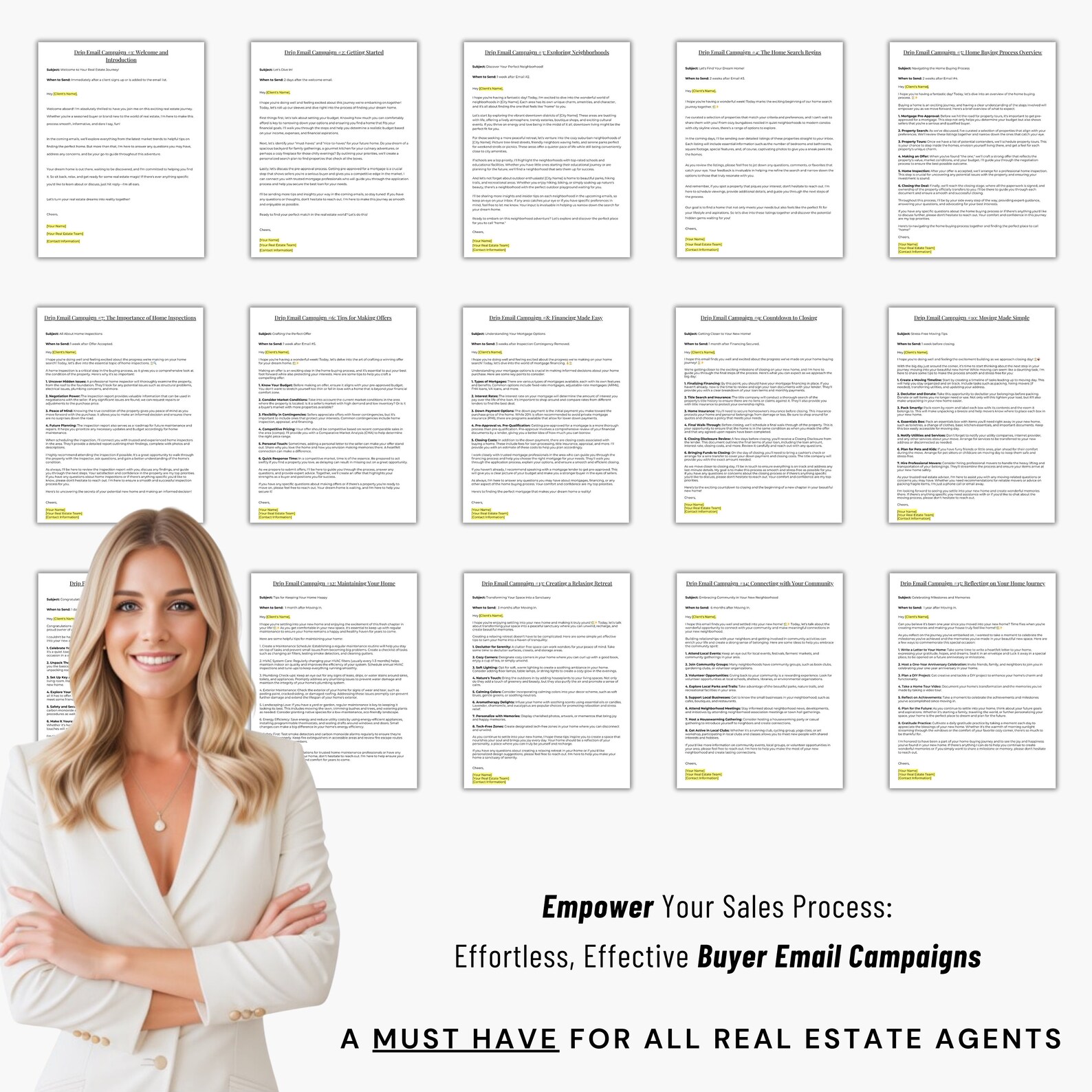 Real Estate Buyer Email, Real Estate Buyer Email Templates, Email ...