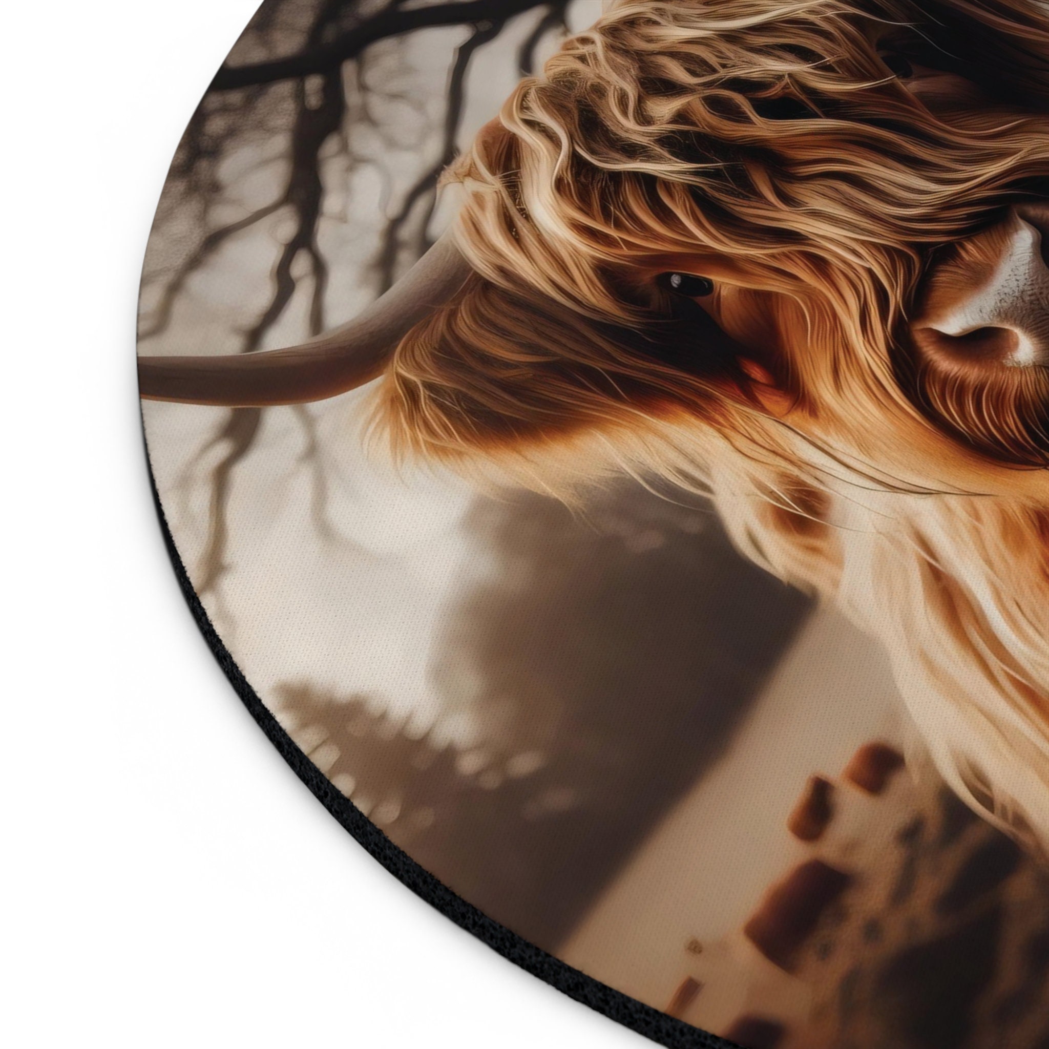 Highland Cow Mousepad,highland Cow Office Decor Mouse Pad Gift - Etsy