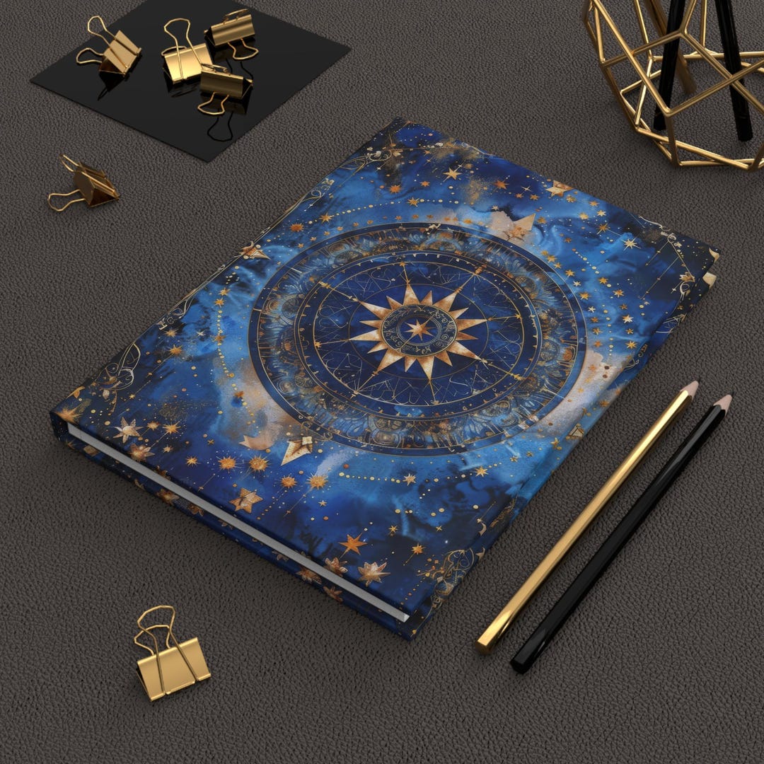 Celestial Map Journal, Galaxy Notebook, Constellation Diary, Astronomy ...