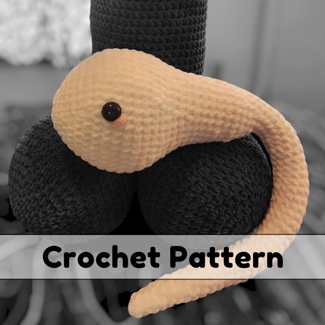 Crochet Pattern Sperm || Amigurumi || Wiwi || Plushie || Science Crochet || Body Parts ...