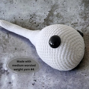 Crochet Pattern Sperm || Amigurumi || Wiwi || Plushie || Science Crochet || Body Parts ...