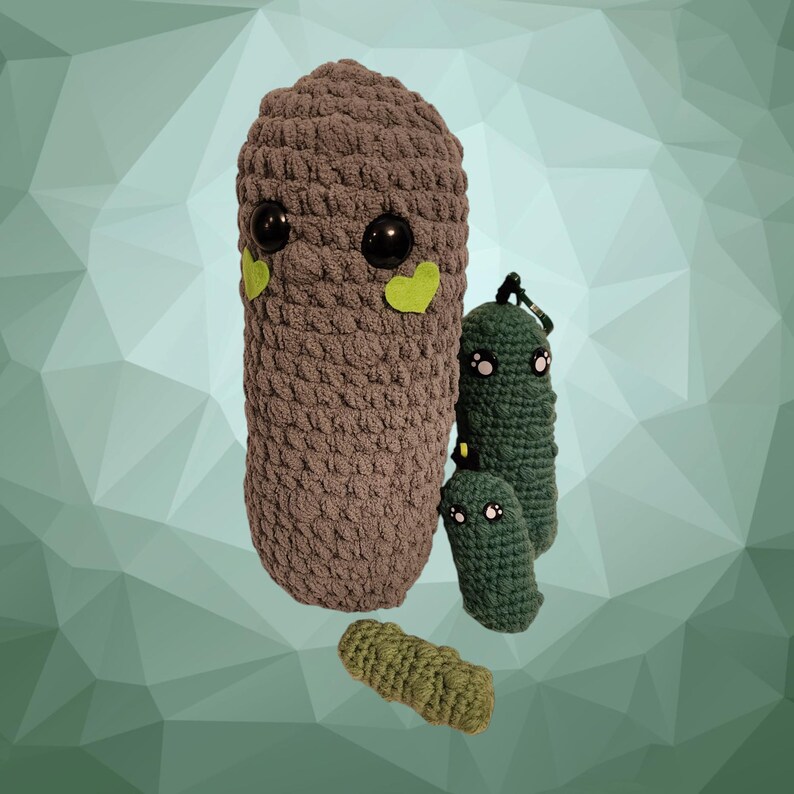 Crochet Pattern Pickles | Amigurumi | Plushies | Market Prep ...