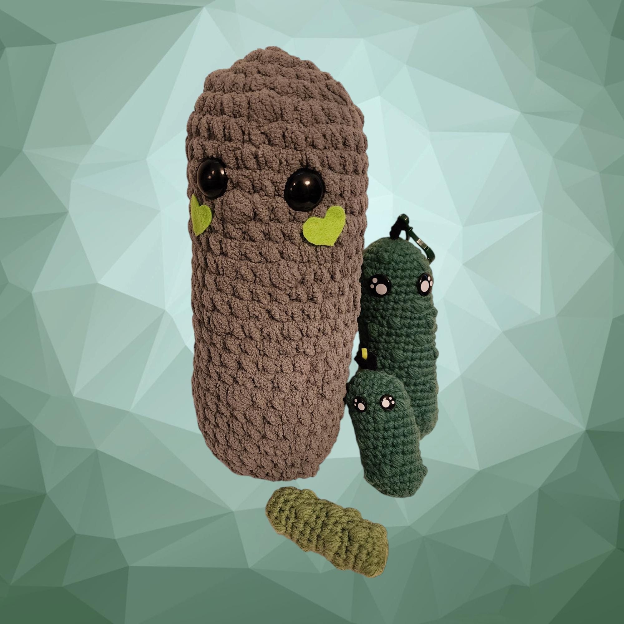 Crochet Pattern Pickles | Amigurumi | Plushies | Market Prep ...