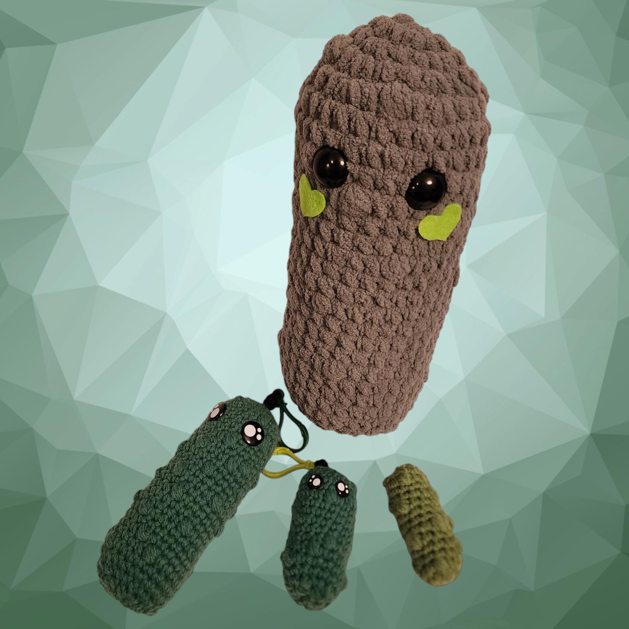 Crochet Pattern Pickles | Amigurumi | Plushies | Market Prep ...