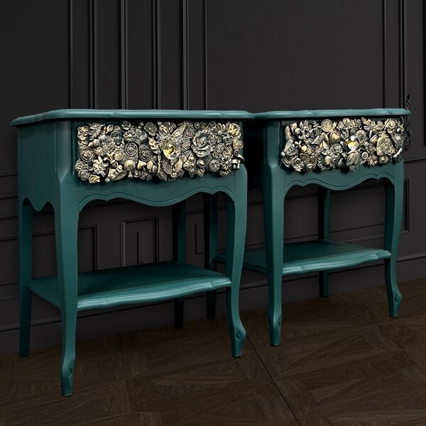 Cottagecore End Tables - Etsy