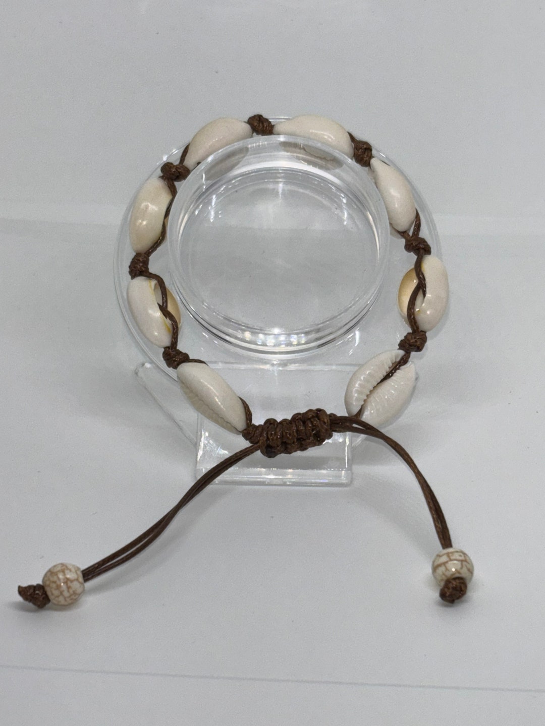 Seashell Ankle Bracelet Real Seashell Unisex - Etsy