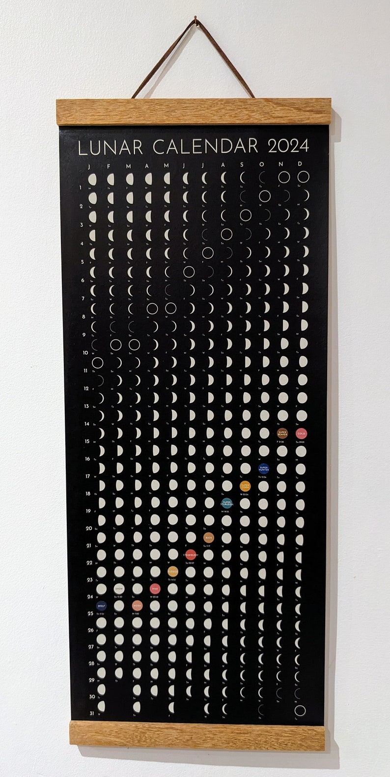 2024 Lunar Calendar. Moon Calendar 2024, Lunar Calendar 2024, Moon ...