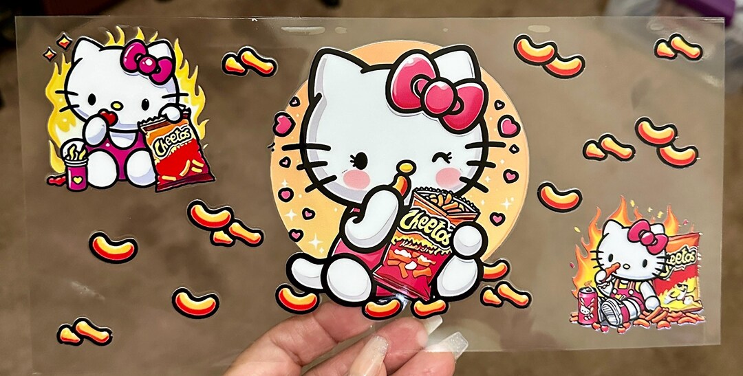 Cheetos & Hello Kitty-uv Wrap - Etsy