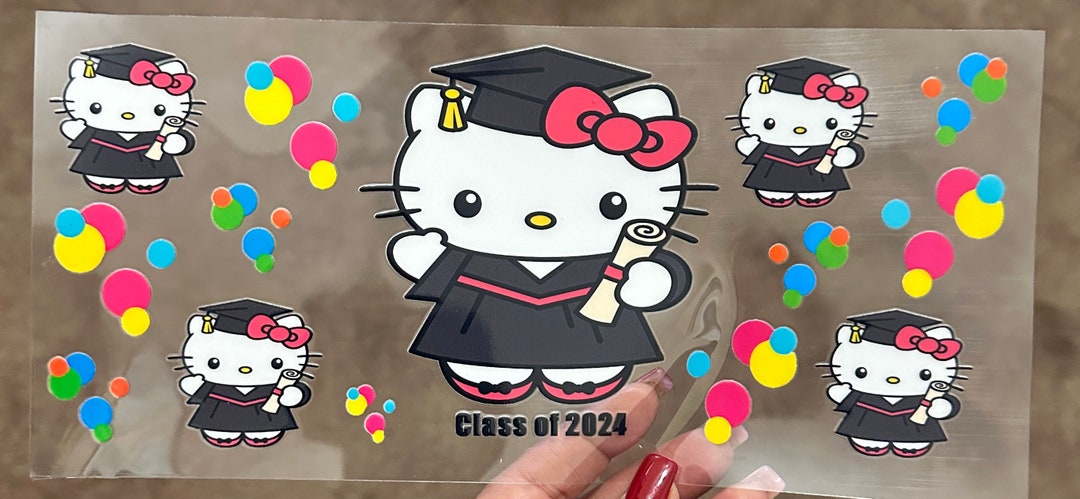 Hello Kitty Class of 2024 Graduation UV Wrap - Etsy