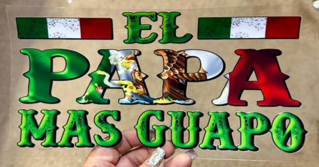 El Papa Mas Guapo UV Wrap - Etsy