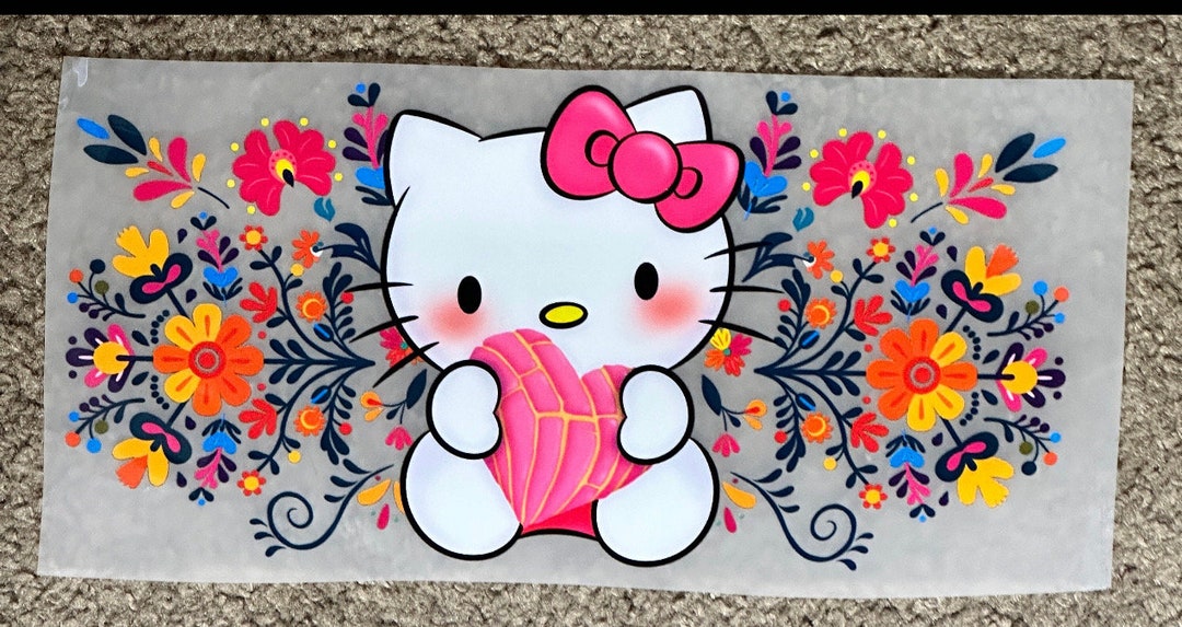 Concha and Hello Kitty - DTF Ready to Press - Etsy