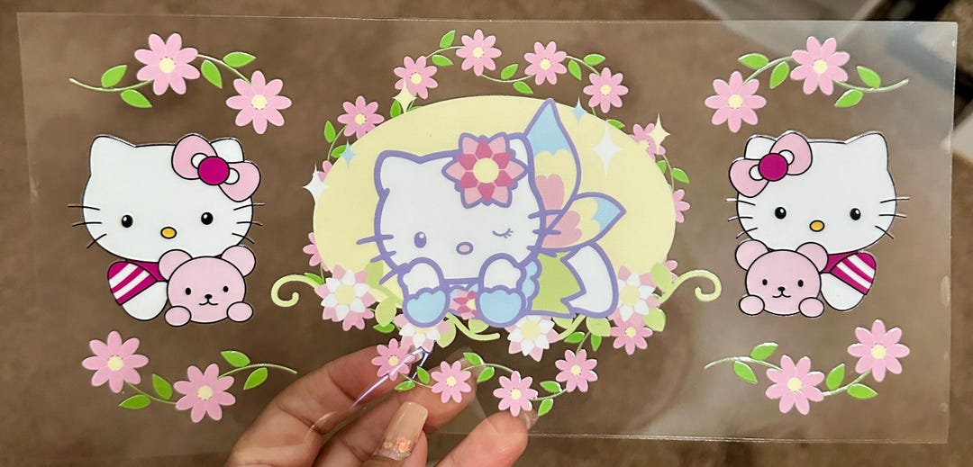Hello Kitty Floral UV Wrap - Etsy