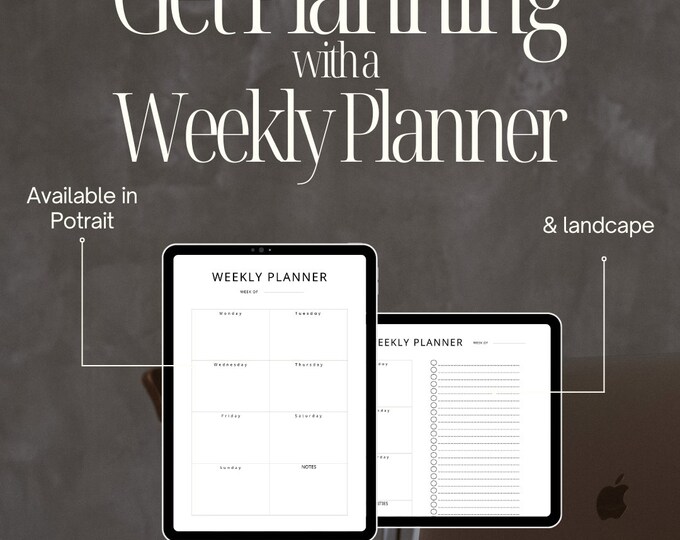 Daily Planner Saturday-sunday - Etsy Canada