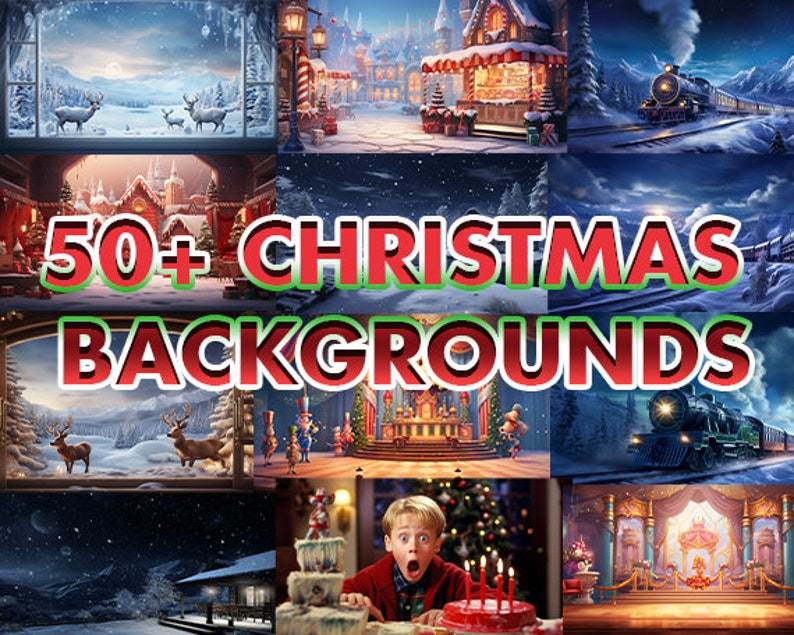 50+ Mega Christmas Zoom Background | Christmas White Fireplace Zoom ...