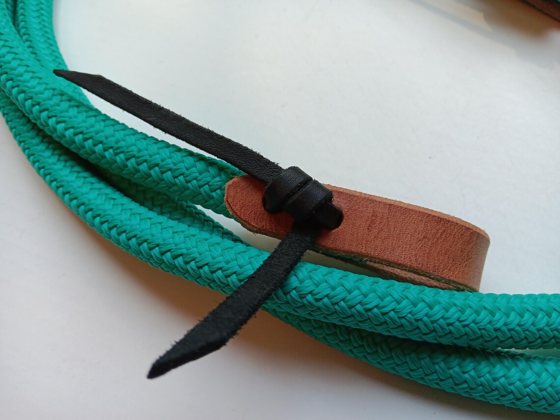 Loop Rope Reins, Optional Snap End, Custom Made Length, Barrel Reins ...