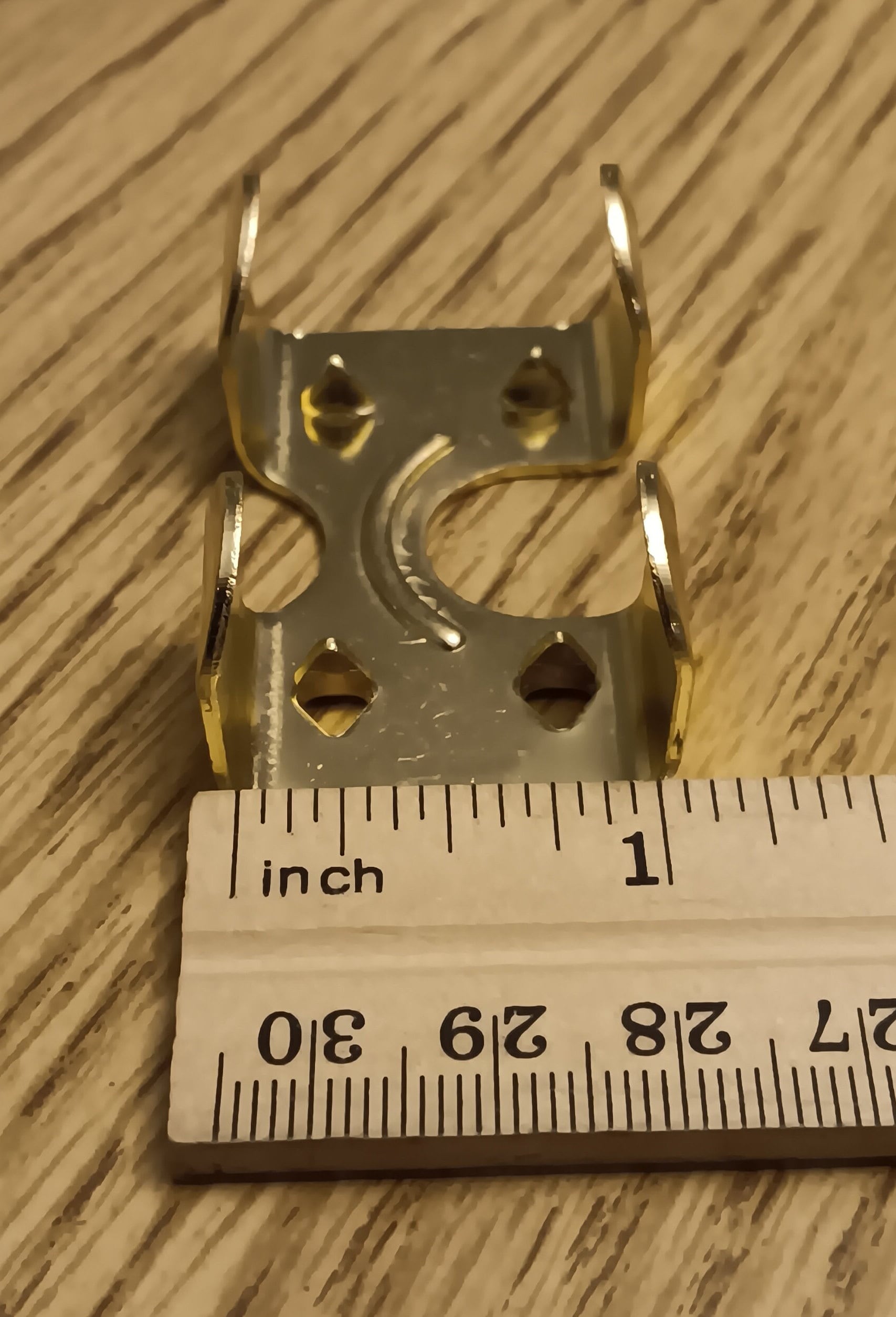 Lot of 9, Ravenox Metal Clamps for Rope, Brass Plated, 5/8 Pack of 9 ...