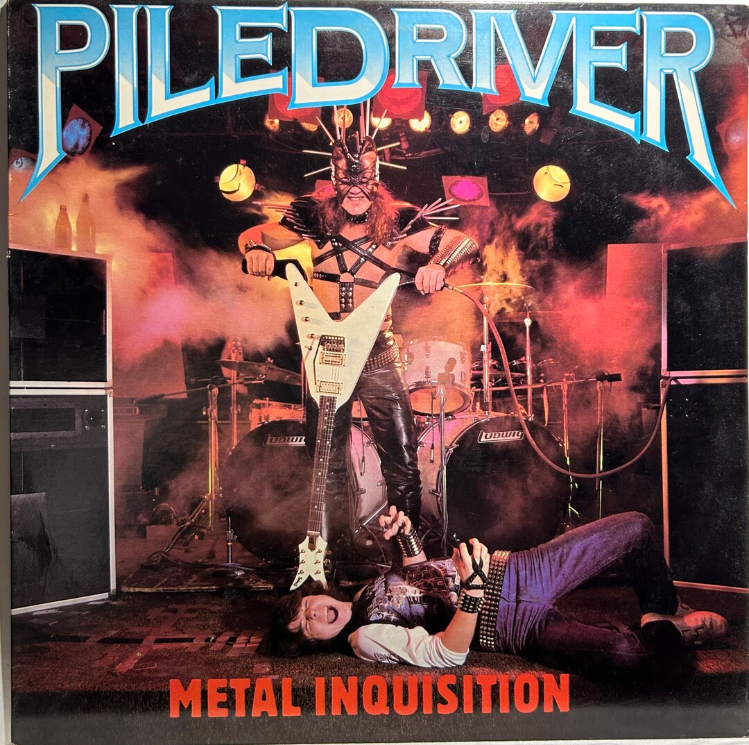 Piledriver Metal Inquisition 1985 Vinyl Album - Etsy