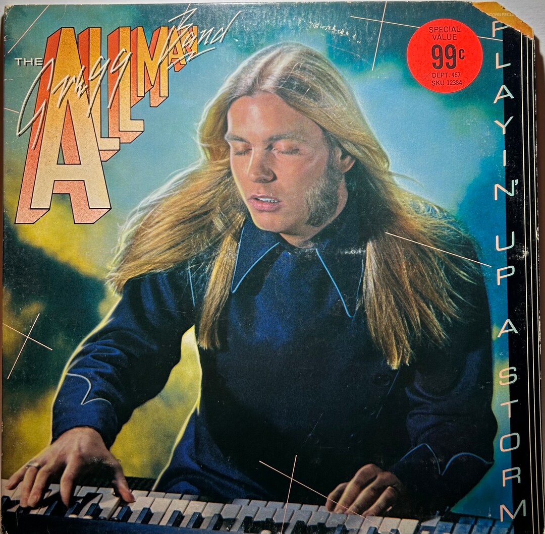 The Gregg Allman Band, Playin up A Storm, 1977 LP Album - Etsy