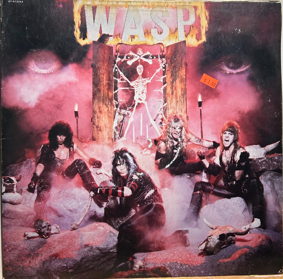 Wasp, Wasp, 1984 Vinyl Album - Etsy