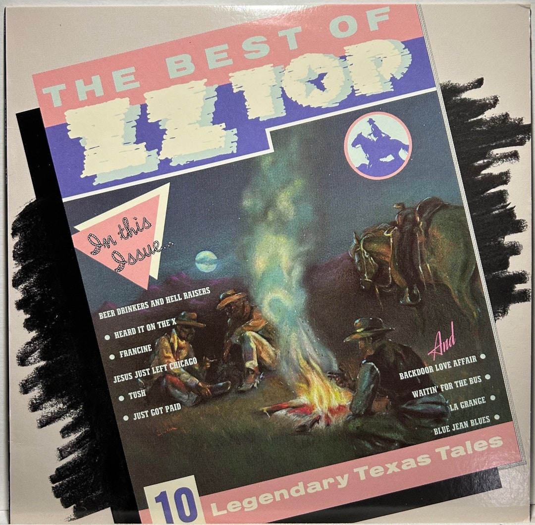 ZZ Top, the Best of ZZ Top, 1979 Vinyl Album - Etsy