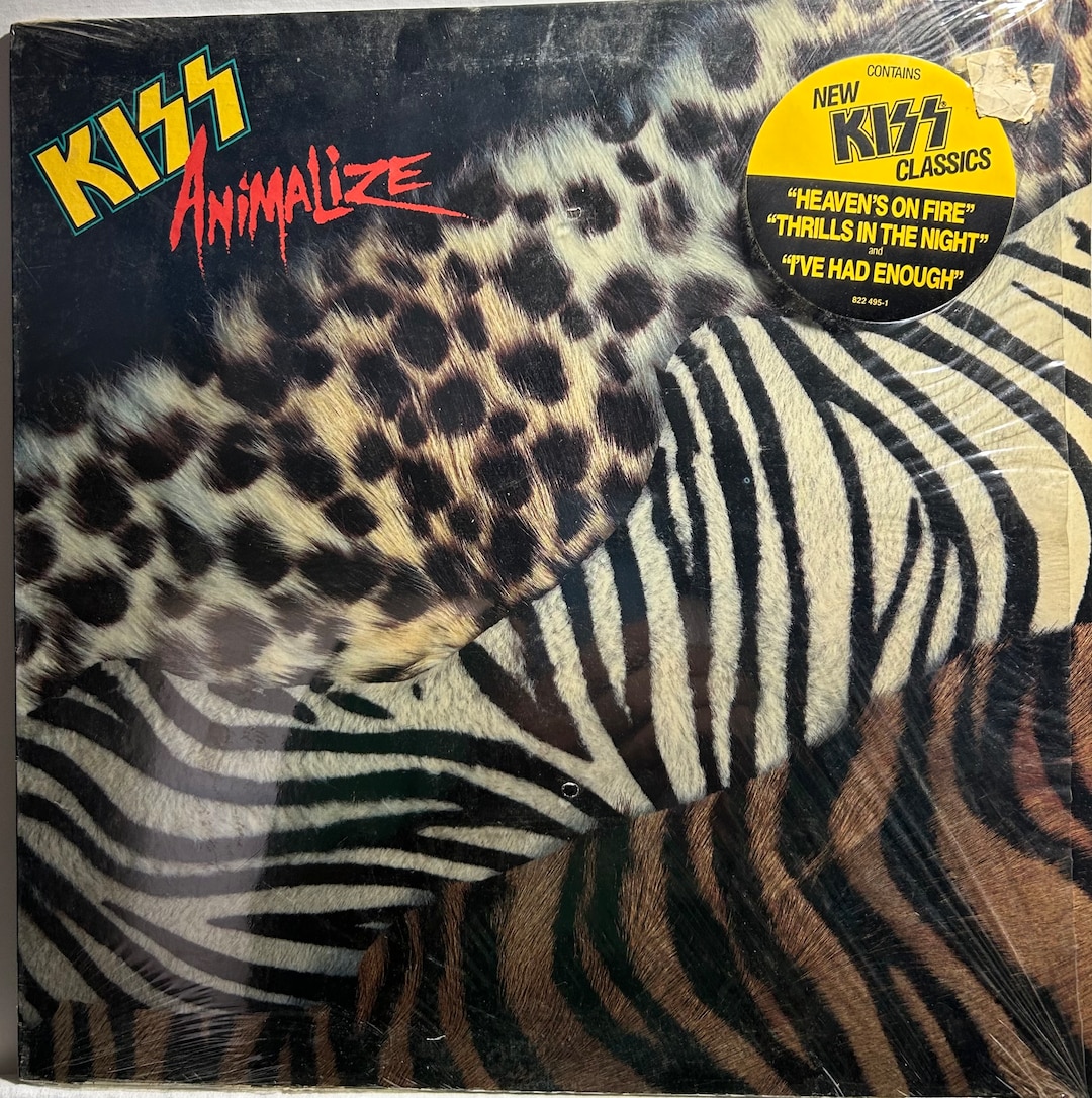 Kiss Animalize, 1984 LP Album - Etsy